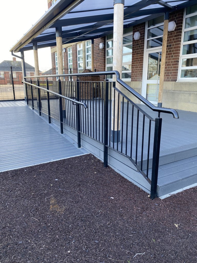 Ramp balustrade - Miller Steel